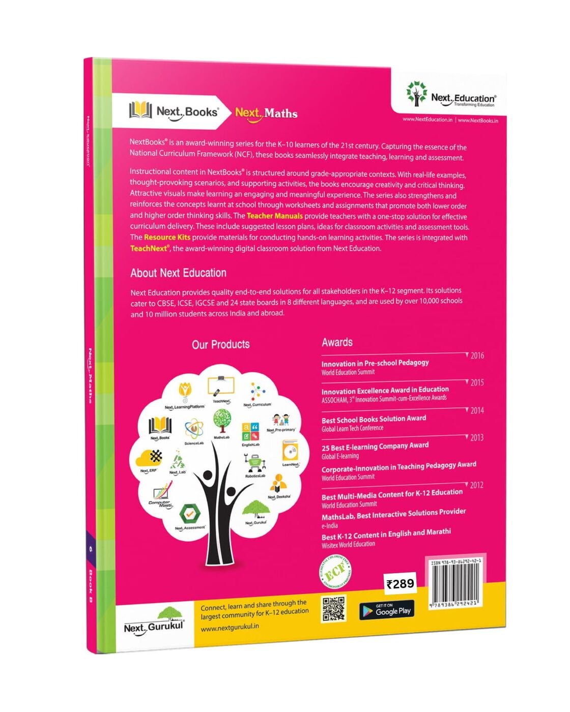 Buy Next Maths CBSEText book for 6th class / Level 6 Book B - Secondary ...
